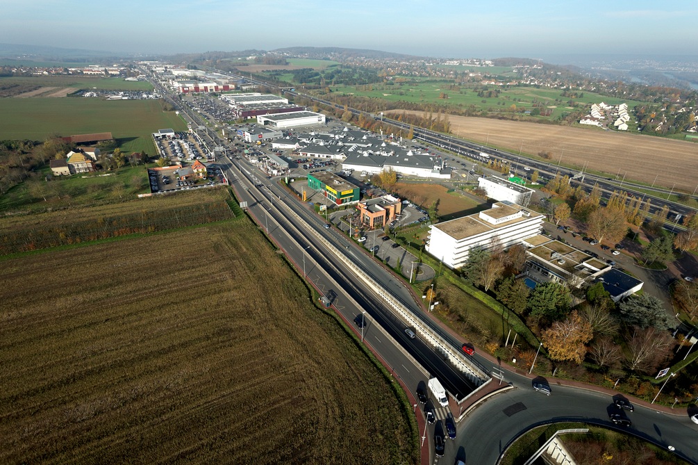 Photo aérienne dans les Yvelines